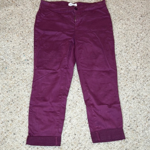 LILA RYAN | Pants & Jumpsuits | Lila Ryan Eggplant Pants | Poshmark